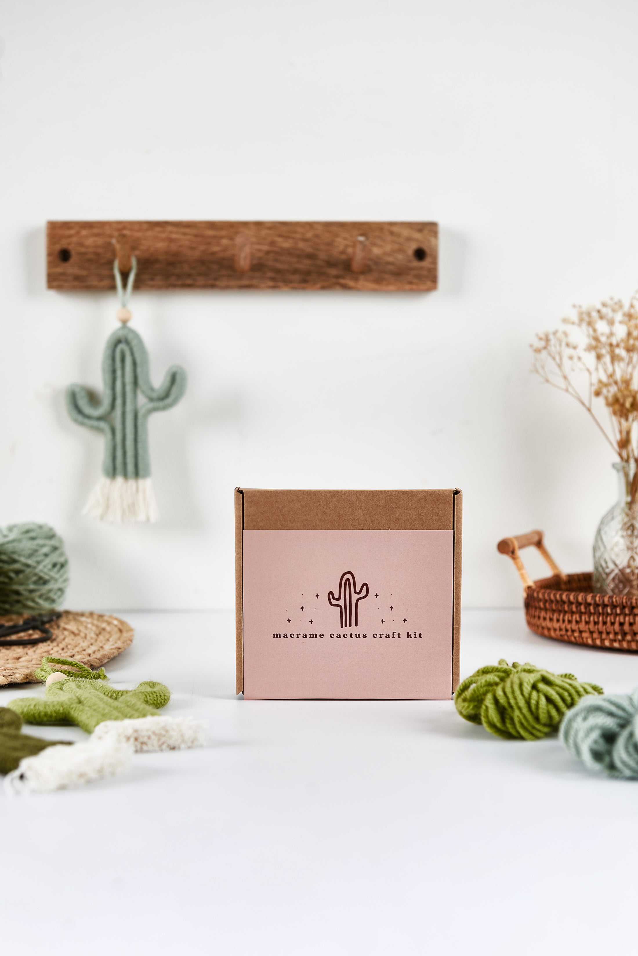 Make Your Own Macrame Cactus Craft Kit – MTH Craft Studio
