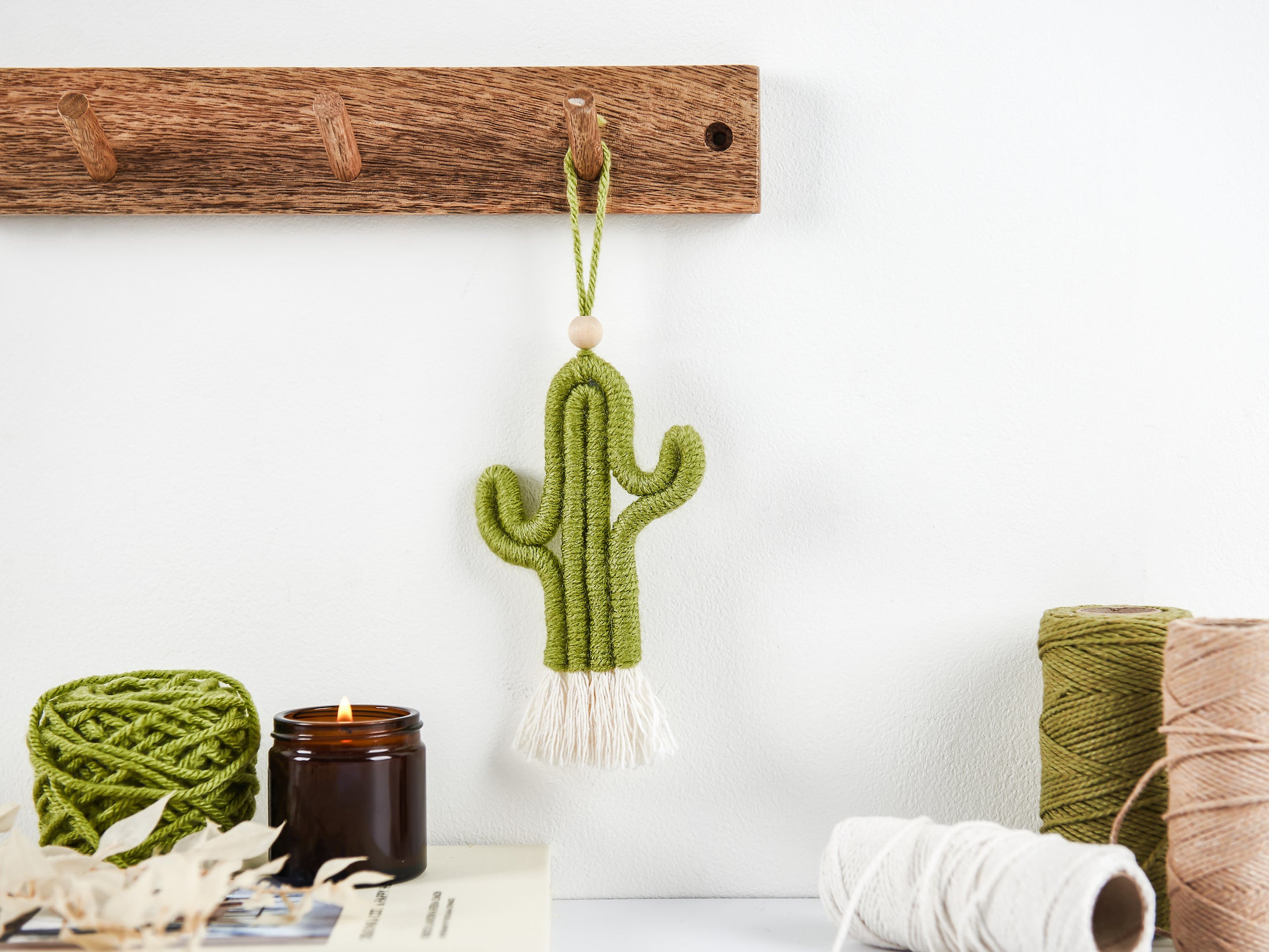 Make Your Own Macrame Cactus Craft Kit – MTH Craft Studio